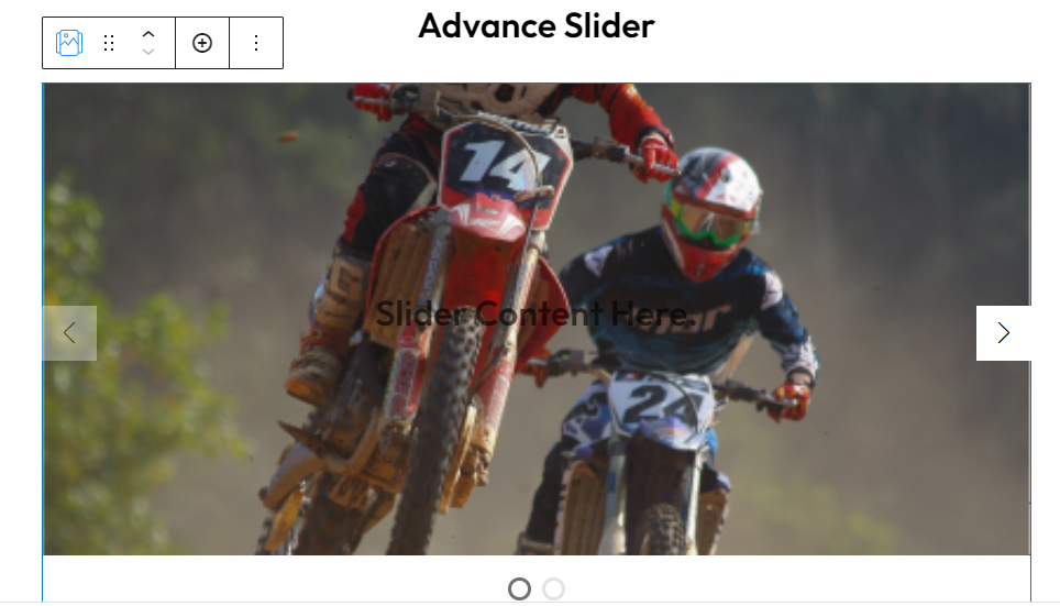 Advance Slider - Gutenify