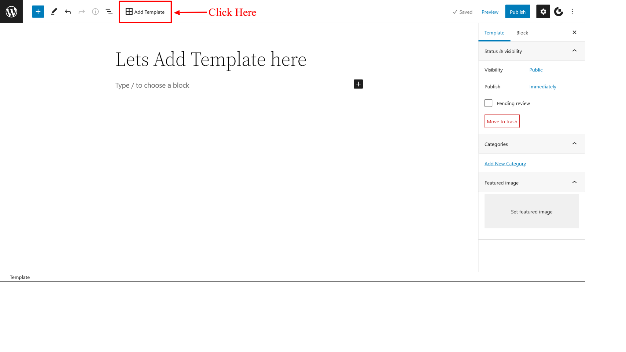 What are Templates? How do we add Templates in our page/posts? - Gutenify