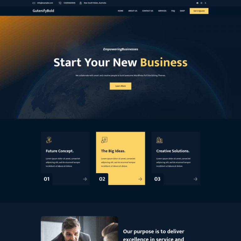 Best Free & Premium WordPress FSE Themes | Gutenify